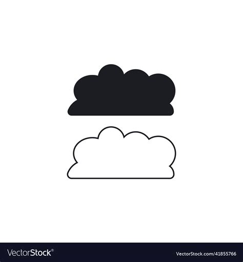Cloud Technology Logo Royalty Free Vector Image