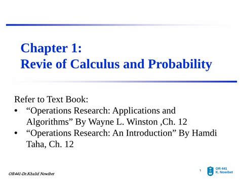 PDF Chapter 1 Revie Of Calculus And Probabilityfac Ksu Edu Sa Sites