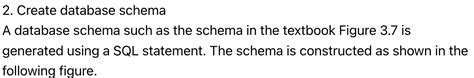 Solved 1 Configuration Settings Build And Query Databases