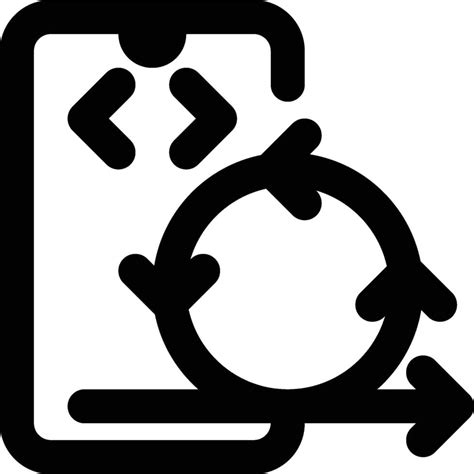Agile Development Agile Iterative Outline Icon 60441694 Vector Art At