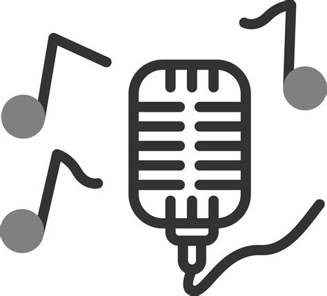 Singing Vector Icon 21091390 Vector Art At Vecteezy