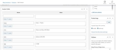 How To Design A Mobile Store By Woocommerce Product Table Plugin Woocommerce Product Table