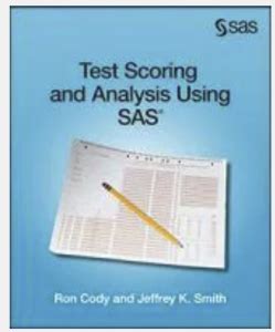 Using SAS To Score A Test SAS Users