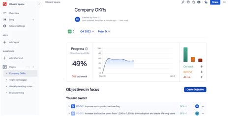 Okr Board For Confluence Okr Board Macros To Embed Okrs Into Confluence Pages Product Hunt