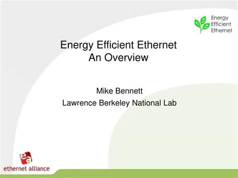 Ppt Energy Efficient Ethernet An Overview Powerpoint Presentation Free Download Id2895290