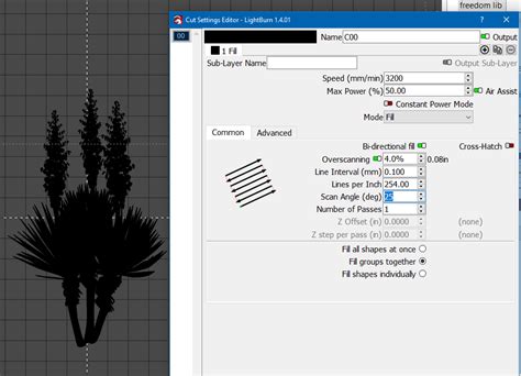 Strange Text Effect Lightburn Software Questions Lightburn Software