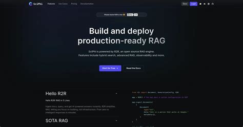 Sciphi Open Source Platform For Building Ai Retrieval Systems