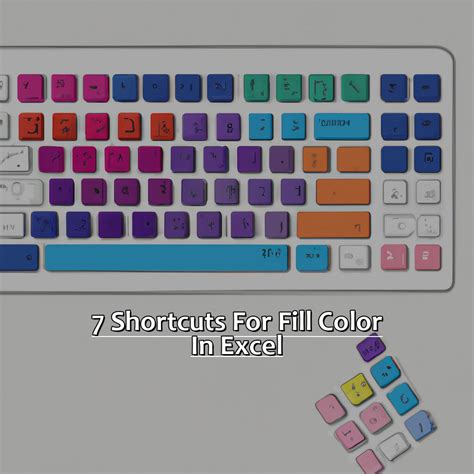 7 Shortcuts For Fill Color In Excel Manycoders