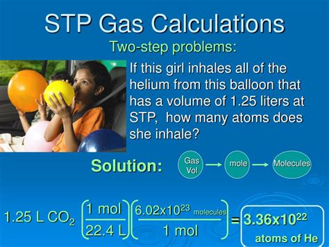 PPT STP Gas Calculations PowerPoint Presentation Free Download ID 921307