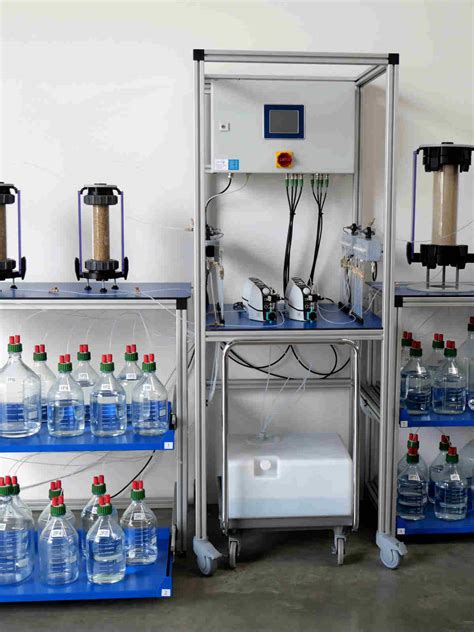 Automated Column Percolation Test Device