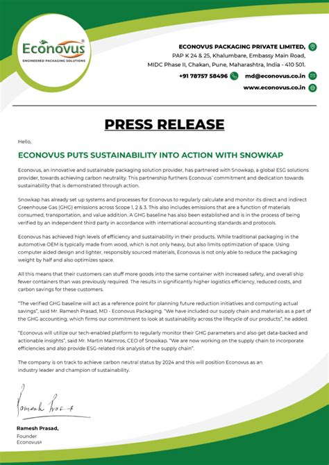Articles Econovus Packaging