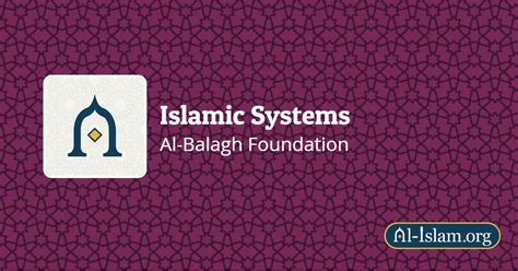 4 Social System Islamic Systems Al