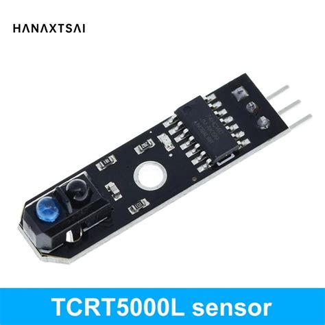 Tcrt5000 Ir Infrared Line Track Follower Sensor Tcrt5000l Obstacle Avoid Reflection Sensor Black