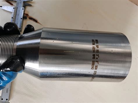 Astm A234 Wpb Mss Sp 95 3x2 Sch Std X Xs Be Npt Concentric Swage Nipple Candn Inustiral