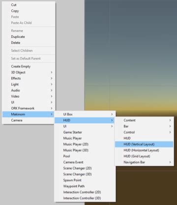 Unity Ui Battle Actions Hud Rpg Editor Ork Framework