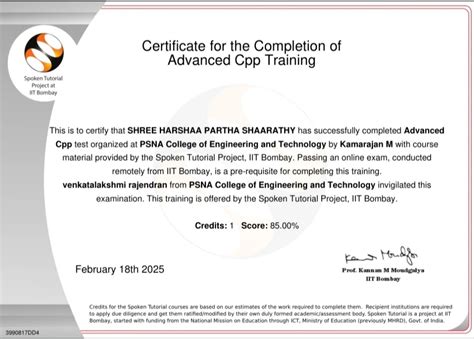 Advancedcplusplus Programming Iitbombay Psnacet Softwaredevelopment Shree Harshaa P