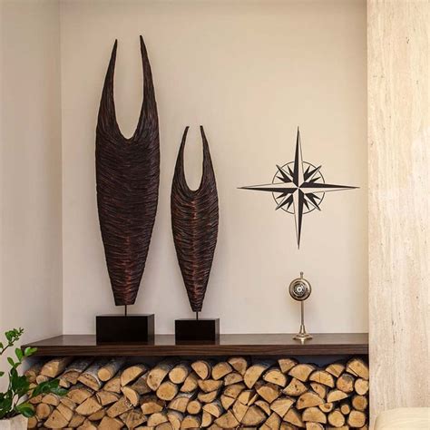 Mariners Compass Stencil Explorers Compass Nautical Stencil Design