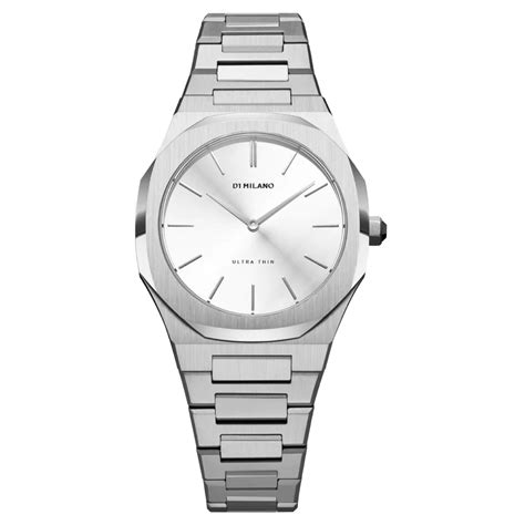 D1 Milano Ultra Thin Analog Silver Dial Womens Watch Utbl08 Tgtluxe