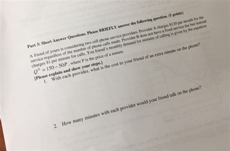 solved part 3 short answer questions please briefly answer