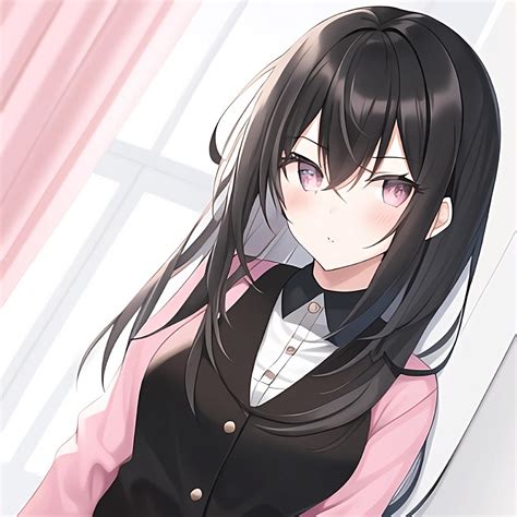 Girl With Black Hair By Krzychumen On Deviantart