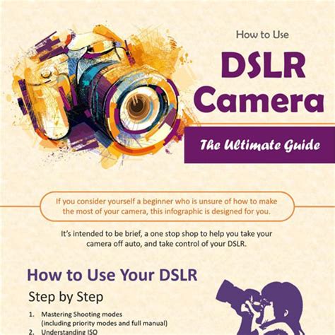 How To Use DSLR Camera The Ultimate Guide InfographicBee Com