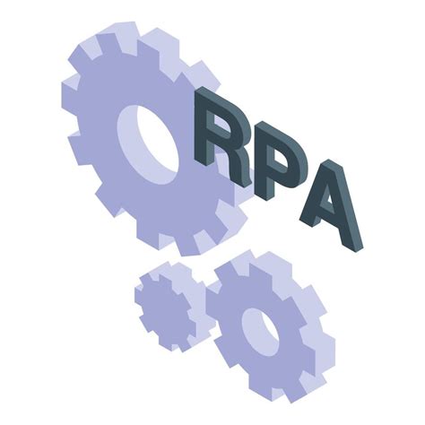 Gears Are Symbolizing A Robotic Process Automation Concept 49525076 Vector Art At Vecteezy