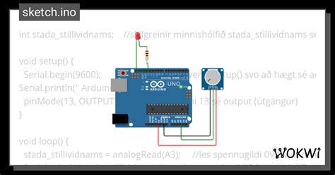 Kóðadæmi Stillividnam Analog Input Copy Wokwi Esp32 Stm32