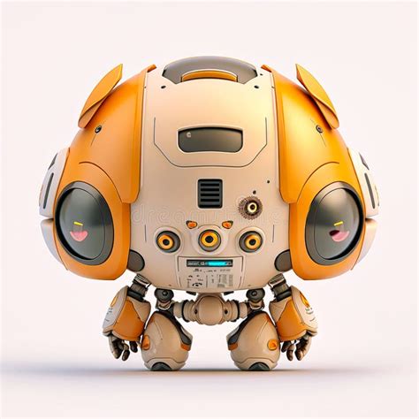 Cute Robot Png Without Background Generative Ai Stock Illustration Illustration Of Future