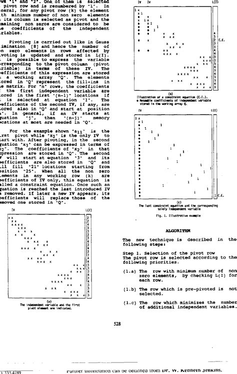 Figure From The Independent Variable Technique For Sparse Linear Equations Semantic Scholar