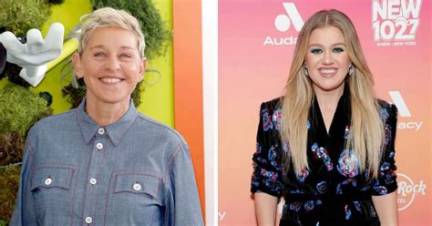 Ellen Degeneres Jealous Of Kelly Clarksons Talk Show Success After