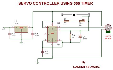 How Can I Improve This Circuit To Drive A Servo With A Timer