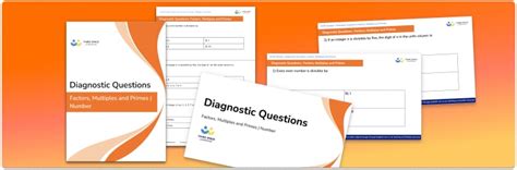 FREE GCSE Factors Multiples And Primes Diagnostic Questions Third Space Learning