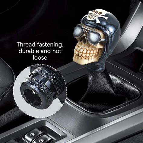 Skull Head Gear Shift Knob For Manual Transmission Trucks Suvs And Ca