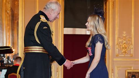 Lissie Harper Police Officers Widow Honoured Alongside Famous Faces