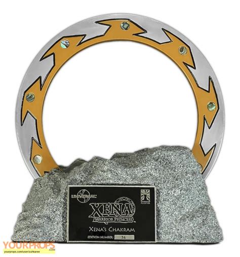 Xena Warrior Princess Xenas Chakram By Icons Replicas Icons Replicas