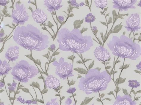 Premium Ai Image Floral Elegance Unveiled Seamless Flower Pattern