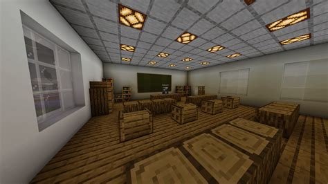 Simple Classroom Rminecraftbuilds