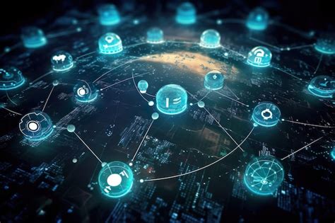 Premium Ai Image Hacker Cyber Security Technology Background Generative Ai