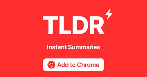 tldr summarize webpages youtube videos and pdfs instantly greg