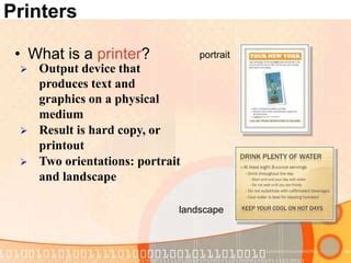 Input And Output Devices PPT By Aamir Saleem Ansari PPT