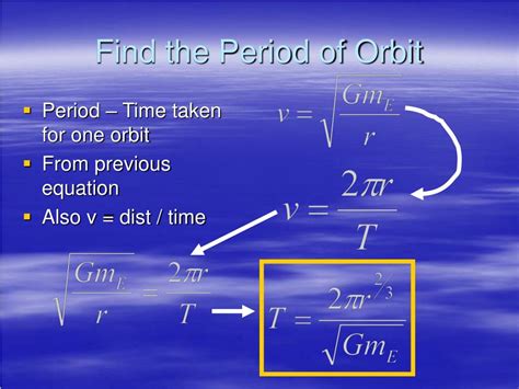 PPT Satellites In Circular Orbits And Apparent Weightlessness PowerPoint Presentation ID 1086744