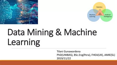 Introduction To Data Mining And Machine Learning PDF