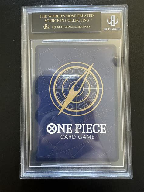 One Piece Card Game 2023 Offline Finalist Koby Op02 098 Black Label Bgs