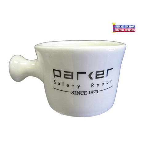 Parker Apothecary Shaving Mug Ivory Shave Nation Shaving Supplies®