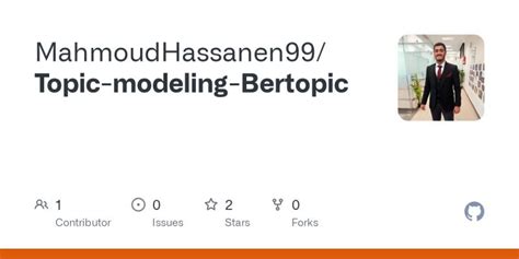 Mahmoud Hassanen On Linkedin Github Mahmoudhassanen99topic Modeling Bertopic