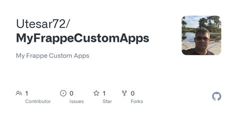 Github Utesar72myfrappecustomapps My Frappe Custom Apps