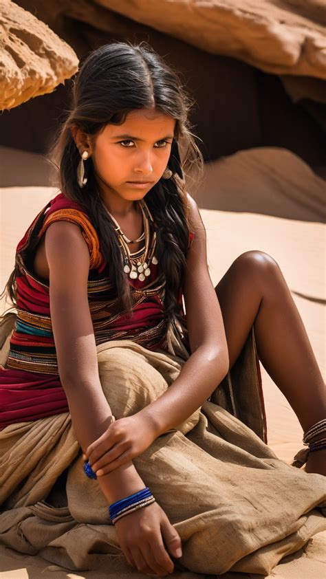 In A Desert Dwelling Impoverished Tribe By Memduh Seyman Playground