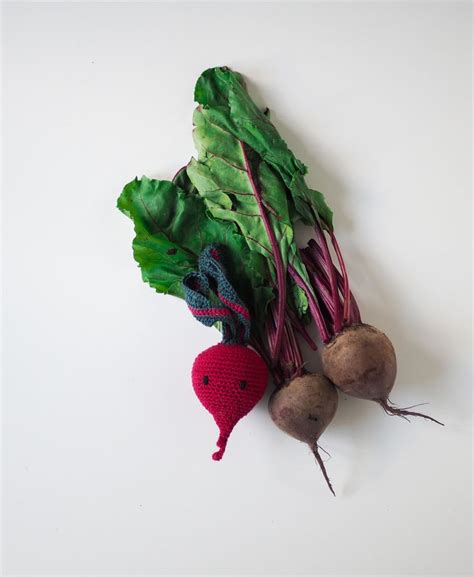 Beetroot Crochet Toys Novelty Christmas Holiday Decor
