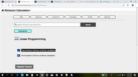 How To Get Answers Of A 2 By 2 Matrix Linear Programming Maximization