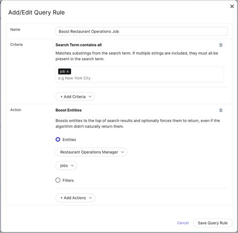 query rules hitchhikers